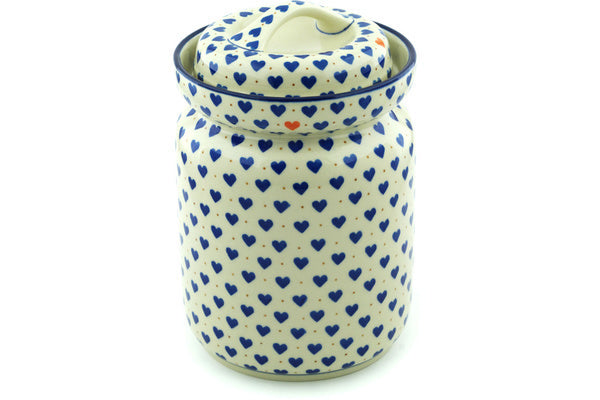 Fermenting Crock with Water Seal Airlock 118 oz Heart Of Hearts Theme ...