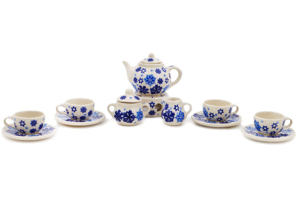 Mini Tea Set 4" Snowdrift Theme – Artisan Imports, Ltd