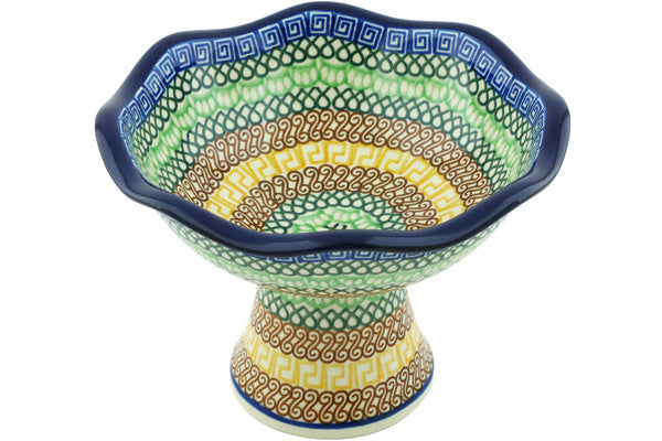 Bowl with Pedestal 8" Braided Rug Theme – Artisan Imports, Ltd